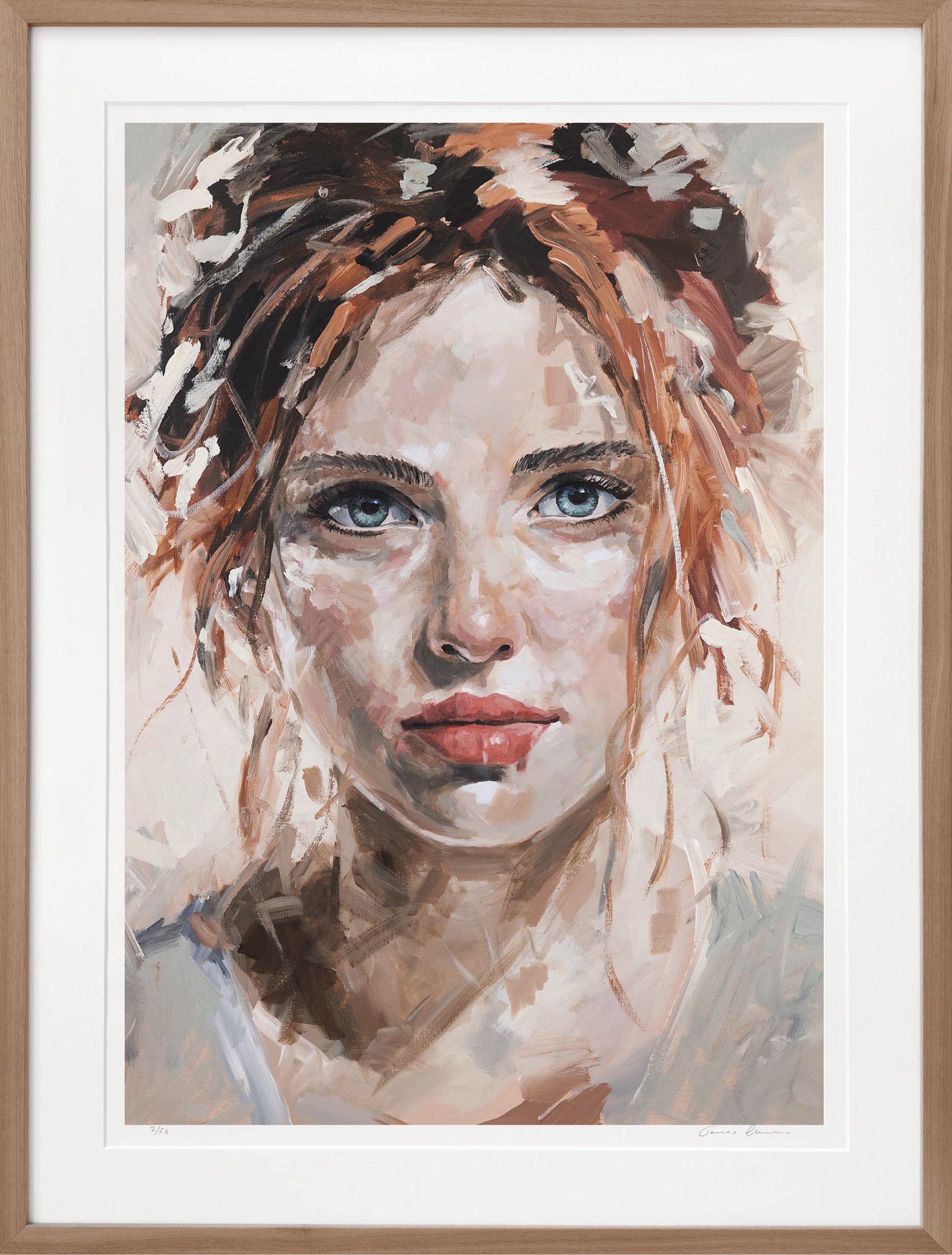 Tomas Hammar: Portrait No.2401 | Köp konst | Galleri Hammar